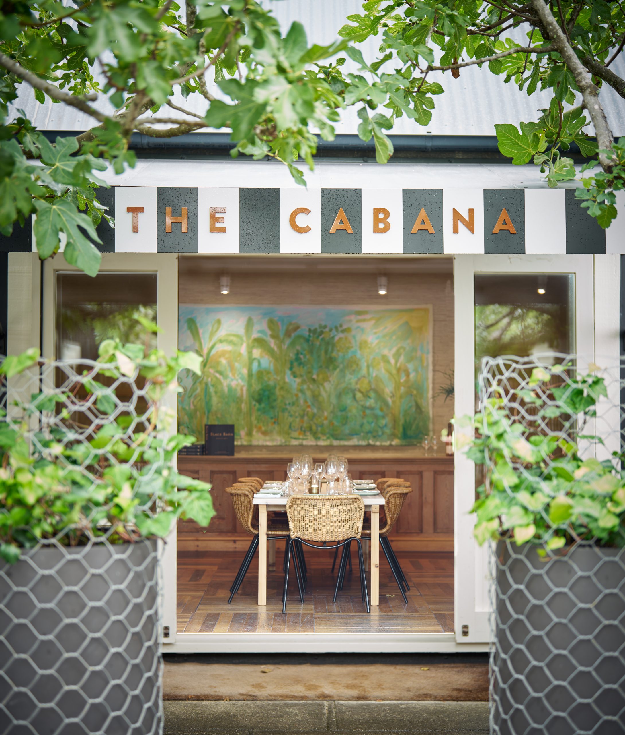Cabana at Black Barn, Hawke's Bay.